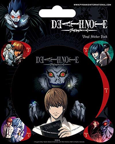 Death Note Vinyl Sticker – Offiziell lizenziert – Lootchest Store