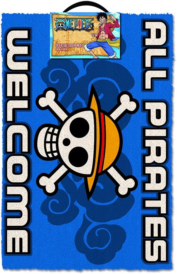 One Piece All Pirates Welcome Fußmatte | Offizielles One Piece-Merch ...